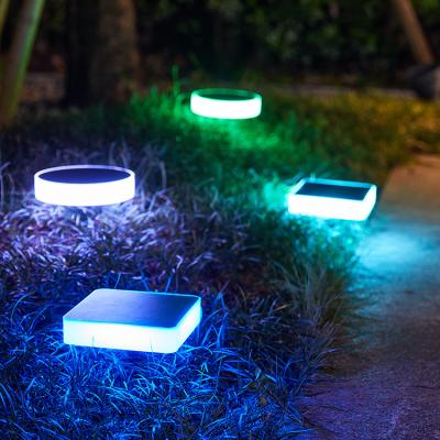 China RoHS certificou o caminho solar exterior do diodo emissor de luz do RGB ilumina o controle magnético do interruptor de 1.5W 80LM à venda