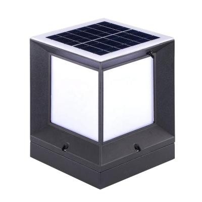 Cina Il quadrato di alluminio IP55 di Solar Pillar Light 2W del recinto del portone impermeabilizza in vendita