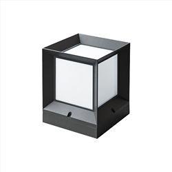 Cina Il quadrato di alluminio IP55 di Solar Pillar Light 2W del recinto del portone impermeabilizza in vendita