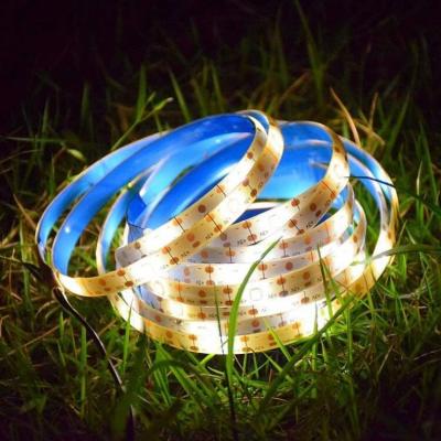 Cina luce di striscia solare di 5m 10m LED 2700K impermeabile flessibile per la decorazione dell'iarda avvolta albero in vendita