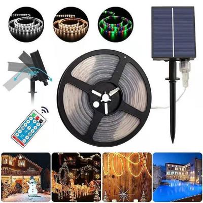 Cina luce di striscia solare di 5m 10m LED 2700K impermeabile flessibile per la decorazione dell'iarda avvolta albero in vendita