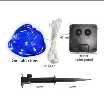 China Color Changing Solar Powered Led Strip Lights Waterproof Ip44 Multipurpose String Light for sale