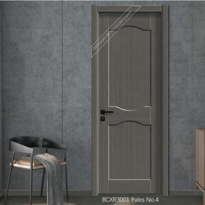 China 2021 modern interior wood doors with wood frame interior door wooden fairy door for sale