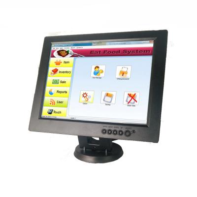 Cina Colore LCD del nero dell'esposizione della tazza del carrello di posizione del touch screen di tocco a 12 pollici del monitor in vendita