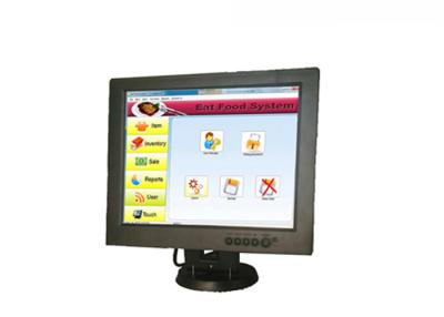 Cina Monitor del touch screen di posizione di LCD/LED per colore alto a 12 pollici al minuto del nero di sensibilità in vendita