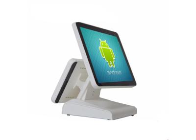 Cina Tutti in un'esposizione doppia di posizione dello schermo con il sistema POS1516 di Android dell'interfaccia di 6 USB in vendita