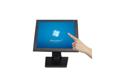 Cina Risoluzioni 1,24 * monitor del touch screen di vendita al dettaglio 768, schermo video pratico di posizione di controllo in vendita