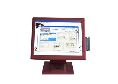 Cina Touch screen a 15 pollici di posizione alla moda tutti in una posizione con il punto di vendita resistente di MSR per vendita al dettaglio in vendita
