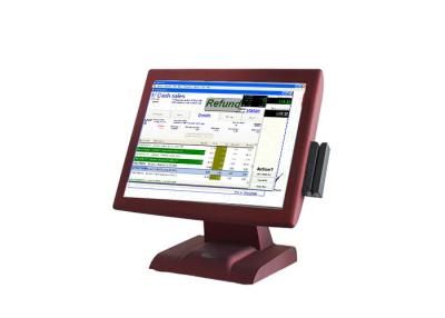 Cina Computer del touch screen di posizione di Resisitive, sistema Fanless del registratore di cassa del supermercato in vendita