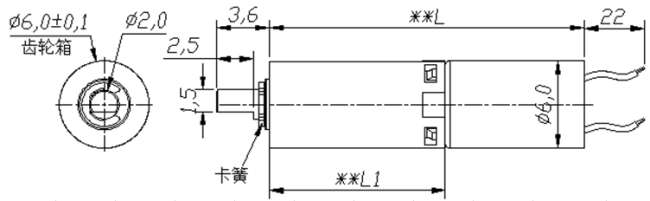 6mm Planetary gearbox