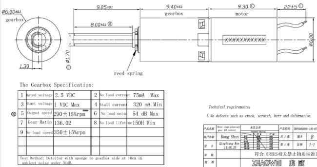 small geared motor