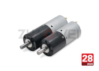 中国 惑星の減力剤の変速機が付いている 24V 28mm 0.7mN.m DC ギヤ モーター 販売のため