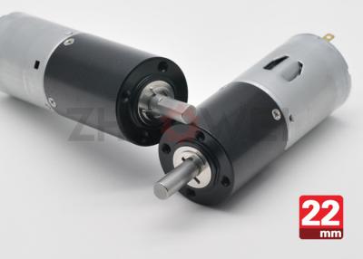 Cina motore dell'ingranaggio di CC di 22mm 24V 0.5-4.5W 24V con il cambio planetario del metallo in vendita