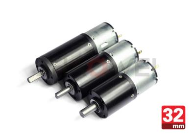 中国 惑星の変速機、ROHSのISO標準が付いている12V 32mmの高いトルクの電気DCによって連動させられるモーター 販売のため