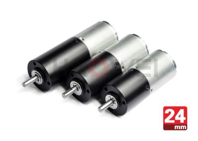 China 4 ratio de reducción bajo del 1296:1 de la caja de cambios del motor de W 24m m Od RPM DC en venta