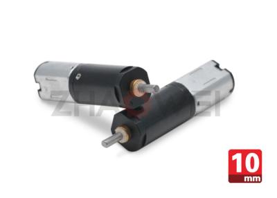 Cina motore 3V 10mm dell'ingranaggio di CC di tolleranza di 0.3mm per l'inseguitore solare, albero di uscita del metallo in vendita