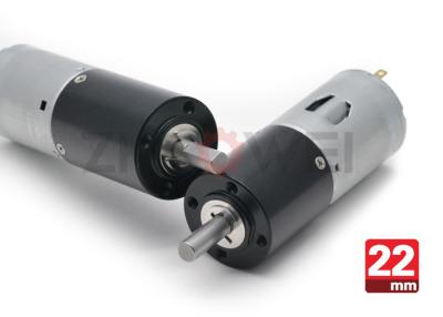 中国 変速機、SGSのTSが付いている高精度22mm 24V低雑音の惑星DCモーター 販売のため