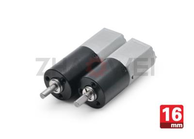 Cina motore dell'ingranaggio di CC di potere basso di 16mm 5V 21RPM con il cambio planetario di riduzione in vendita