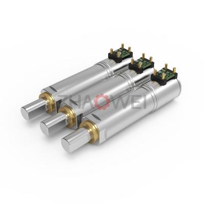中国 12rpmエンコーダーが付いている高いトルクのミニチュアの惑星の変速機4mm 販売のため