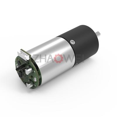 China de Lage T/min Plastic Planetarische Versnellingsbak van 12V 24V gelijkstroom voor Robots Te koop