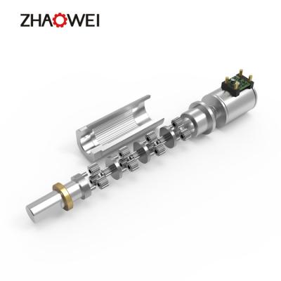 Cina Micro cambio planetario a basso rumore ZWBMD004004-125 con il diametro passo passo 4mm 12rpm del motore ad ingranaggi in vendita