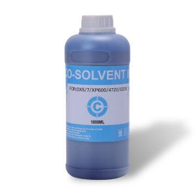 China 1l Eco Solvent Ink Deep Blacks Oil Based Inks For Printing Accurate Skies for sale