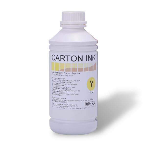 Quality Yellow Carton Ink Dye Ink Sublimation Ink For Digital Printing Epson XP600 DX5 for sale