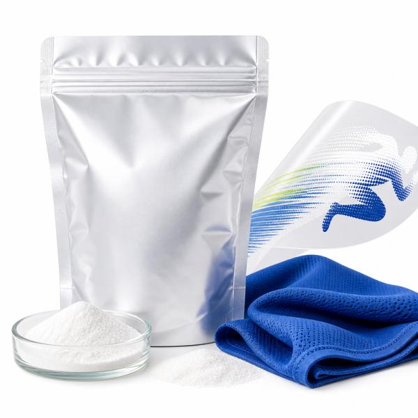 Quality Elastic PU DTF Powder with 115-130°C Activation Temperature and 90-150 um Particle Size for Sportswear for sale