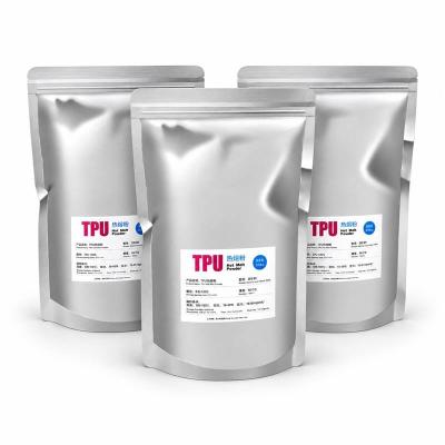 China Sportswear Elastic TPU Transfer Powder 90-150um 115-130°C Low-Melt Adhesive for sale