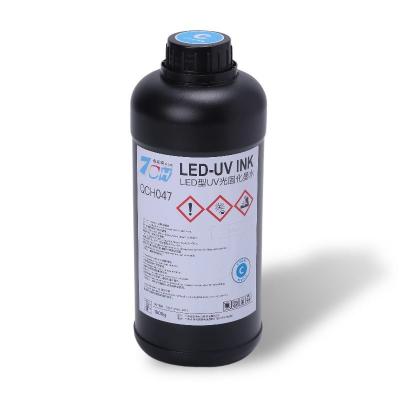 China TOYO Light Cyan Hard UV Ink 1000ml for Ricoh G5 G6 Industrial Printing with Hard-Curing Formulation for sale