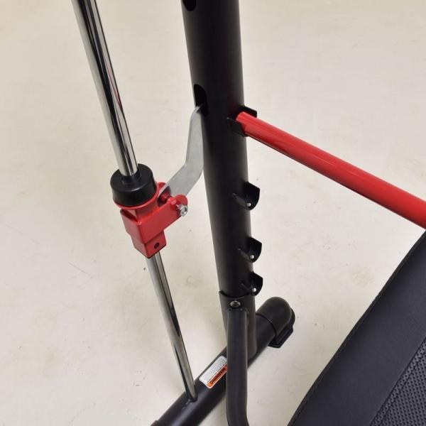 Quality Men's Red Fitness Gym Equipment Squat Rack Weight Lifting Exercise Bench for sale