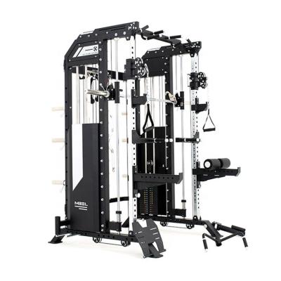 China Modern Metal Multifunctional Smith Machine Gym Equipment All In One Cable Machine for sale