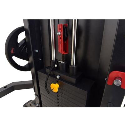Cina 2024 Matt nero uomo 3 in 1 Fitness Power Rack Multifunzionale Allenatore Smith Machine in vendita
