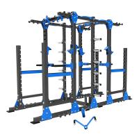 China Men's Multi-function Space Saving Adjustable Squat Rack Cage Power Rack for Home Gym for sale