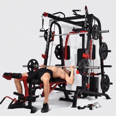 China Qingdao Door Training Multi Exercise Smith Machine Gym Equipment with OEM ODM Service for sale
