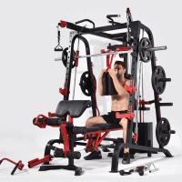 China Gym Equipment Manufacturers Multi Function Smith Machine with Weight Stack 20' Unit for sale