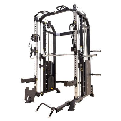 China Directly Sale Multi Functional Gym Fitness Equipment Smith Machine with Loading Port for sale