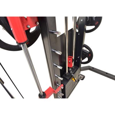 Cina G7A G7W Grigio scuro All-in-One con Power Rack Allenatore funzionale Smith Machine 40'/unità 45 in vendita