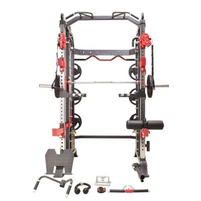 Китай Тёмно-серое фитнес-оборудование Power Rack Multi Smith Machine для функционального тренера продается