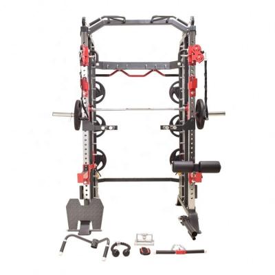Cina Equipaggiamento di fitness grigio scuro Power Rack Multi Smith Machine per allenatore funzionale in vendita