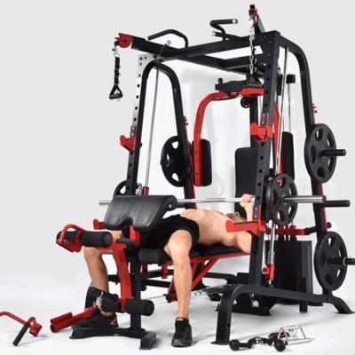 China Home Gym Equipment Fitness Krachtmachine Gym Squat Rack Smith Machine Functionele Trainer Te koop