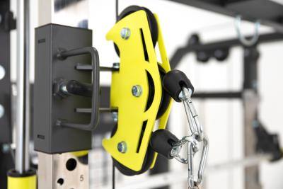Cina Attrezzature per palestra a potenza regolabile per uso commerciale Allenatore funzionale Smith Machine Squat Rack in vendita