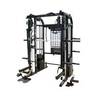 China Transform Your Workouts with Men's Cable Crossover Power Squat Rack and Weight Stack for sale