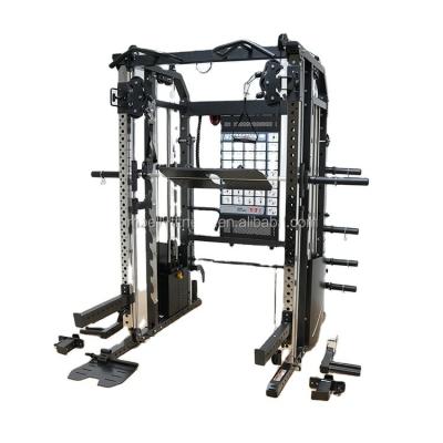 Cina Applicazione di attrezzature da fitness multifunzionale a cavo crossover e squat rack in vendita