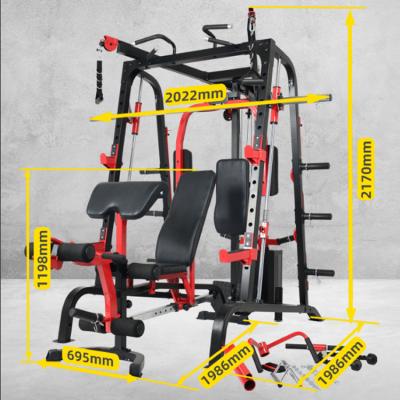 China Multi Functional Smith Machine Best Fitness Equipment for Home Gym Cable Crossover for sale