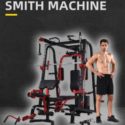 China Multi Functional Smith Machine Best Fitness Equipment for Home Gym Cable Crossover for sale