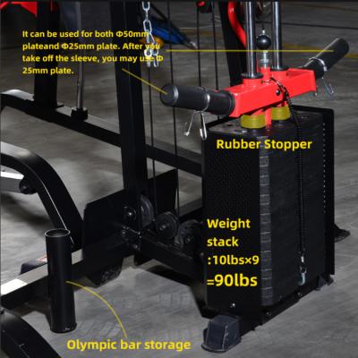 China Multi Functional Smith Machine Best Fitness Equipment for Home Gym Cable Crossover for sale