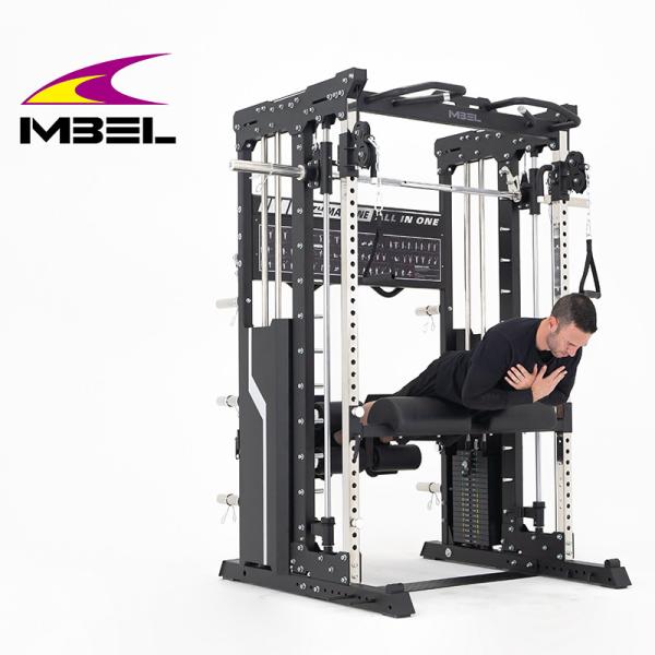 Quality Unisex Multifunctional One Station Gym Equipment Squat Rack Smith Machine for for sale