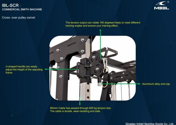 Quality Unisex Multifunctional One Station Gym Equipment Squat Rack Smith Machine for for sale