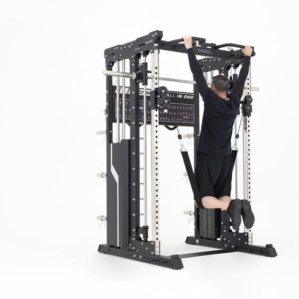 Quality Multi Functional Smith Machine Integrated Gym Trainer for Home and Gym Exercises for sale
